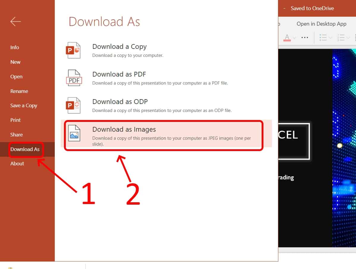 แปลงสไลด์ PowerPoint เป็นรูปภาพ โดยไม่ต้องใช้โปรแกรม PowerPoint - iT24Hrs