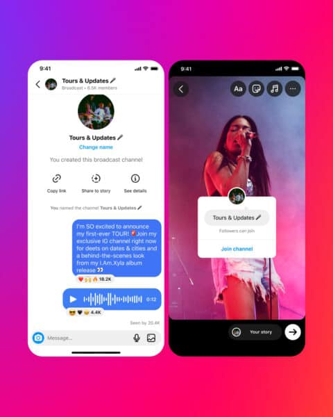 ช่องบรอดแคสต์ Broadcast Channel ฟีเจอร์แชทใหม่บน IG เพื่อติดตามประกาศ ...