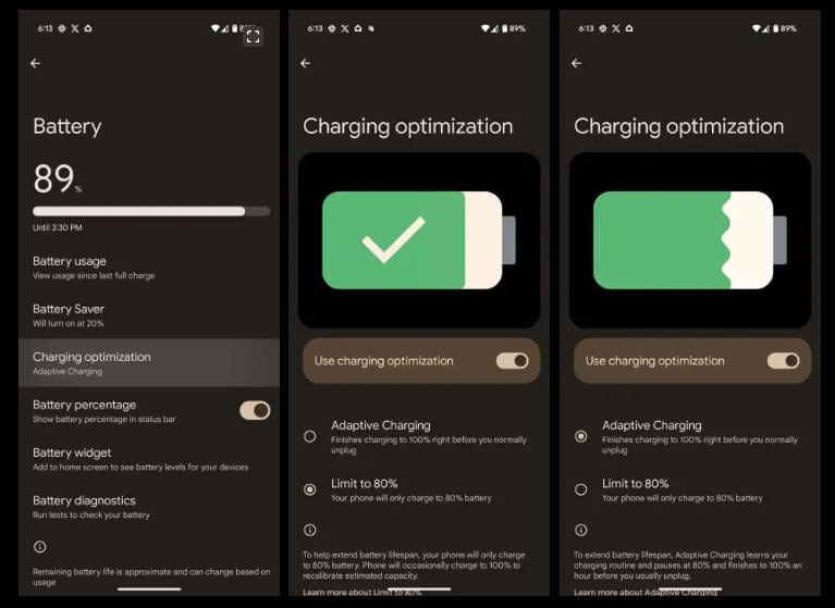 วิธีเปิดให้แบตหยุดชาร์จที่ 80% บนมือถือ Android เพื่อรักษาสุขภาพแบตเตอรี่มือถือ - iT24Hrs