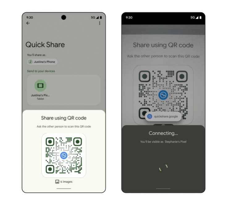 วิธีใช้ Quick Share แชร์ไฟล์ ด้วยการสแกน QR CODE บนมือถือแอนดรอยด์ทำยังไง? - iT24Hrs