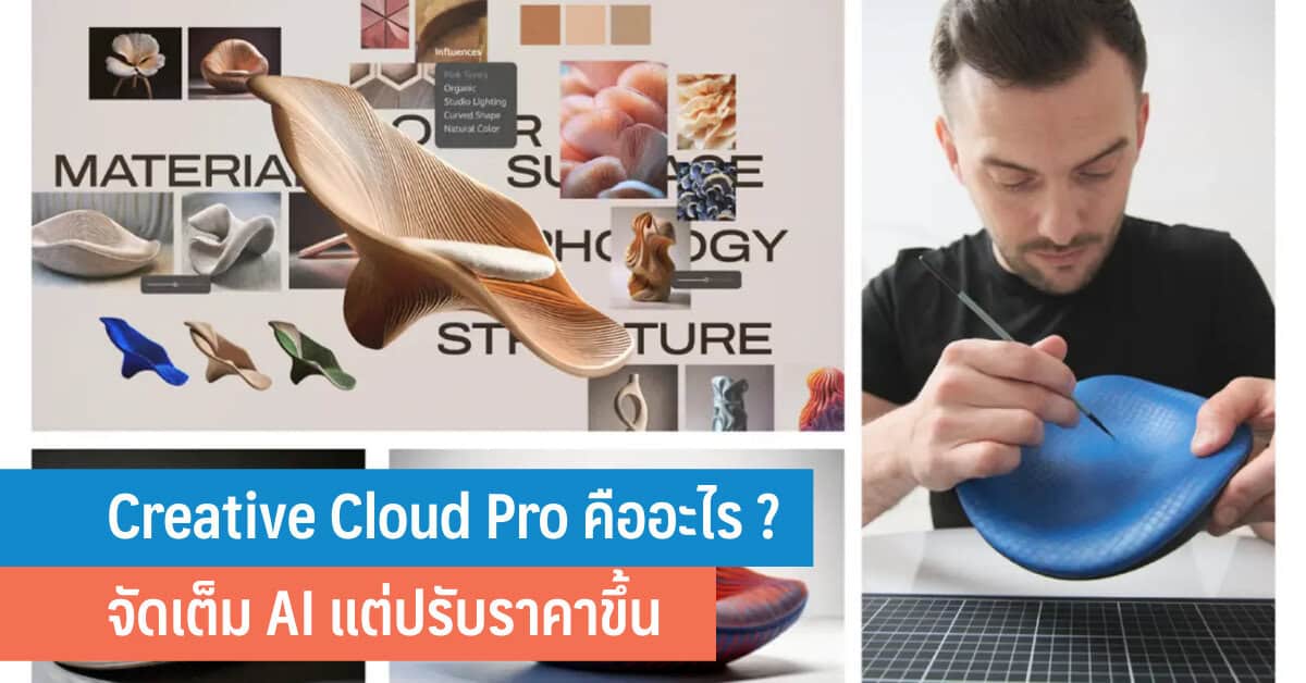 Creative Cloud Pro คืออะไร ? การรีแบรนด์ของ Creative Cloud จัดเต็ม AI ...