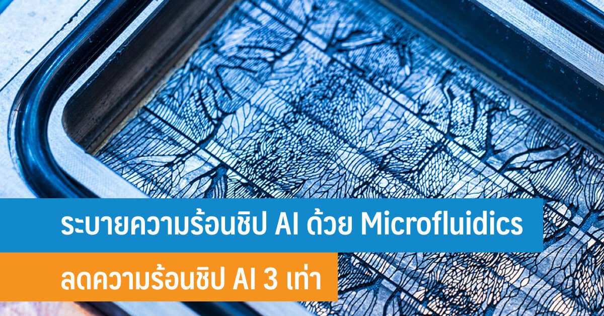 ระบายความร้อนชิป AI ด้วยเทคโนโลยี Microfluidics ลดความร้อนชิป AI 3 เท่า - iT24Hrs